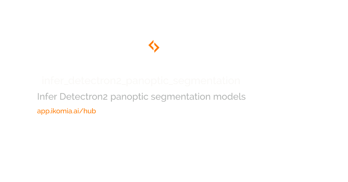 infer_detectron2_panoptic_segmentation · Panoptic Segmentation ...
