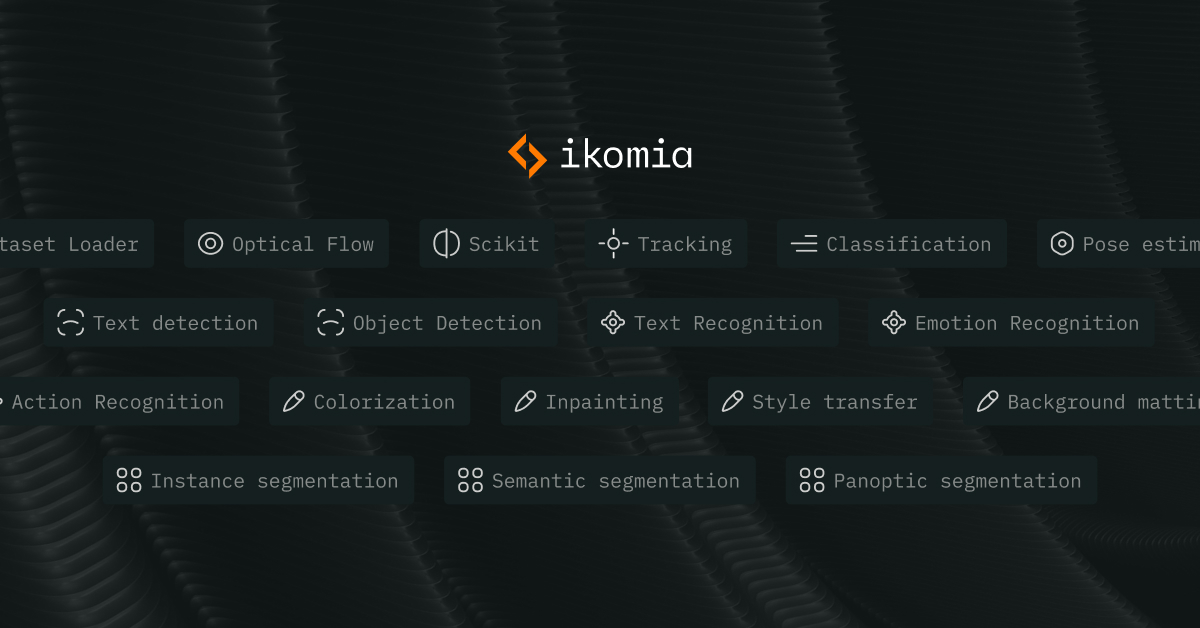 Ikomia Hub Computer Vision Sota Algorithm Library
